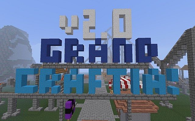 GrandCraftia! v2.0 (Minecraft Amusement Park) Minecraft Map
