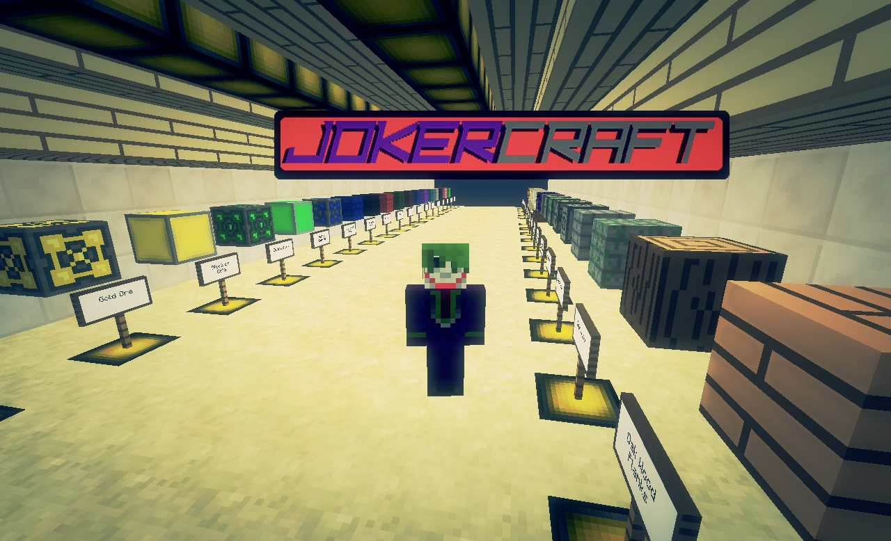 JokerCraft V3.0(New Block idea) Minecraft Texture Pack