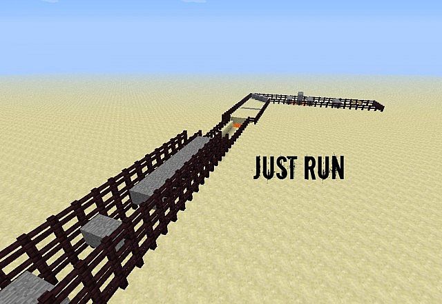 JUST RUN Minecraft Map