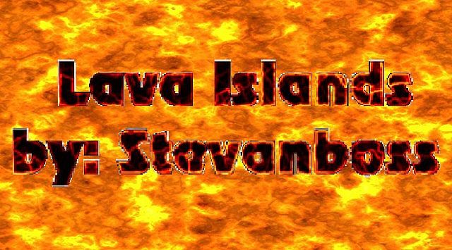 Lava Islands Survival Map Minecraft Map