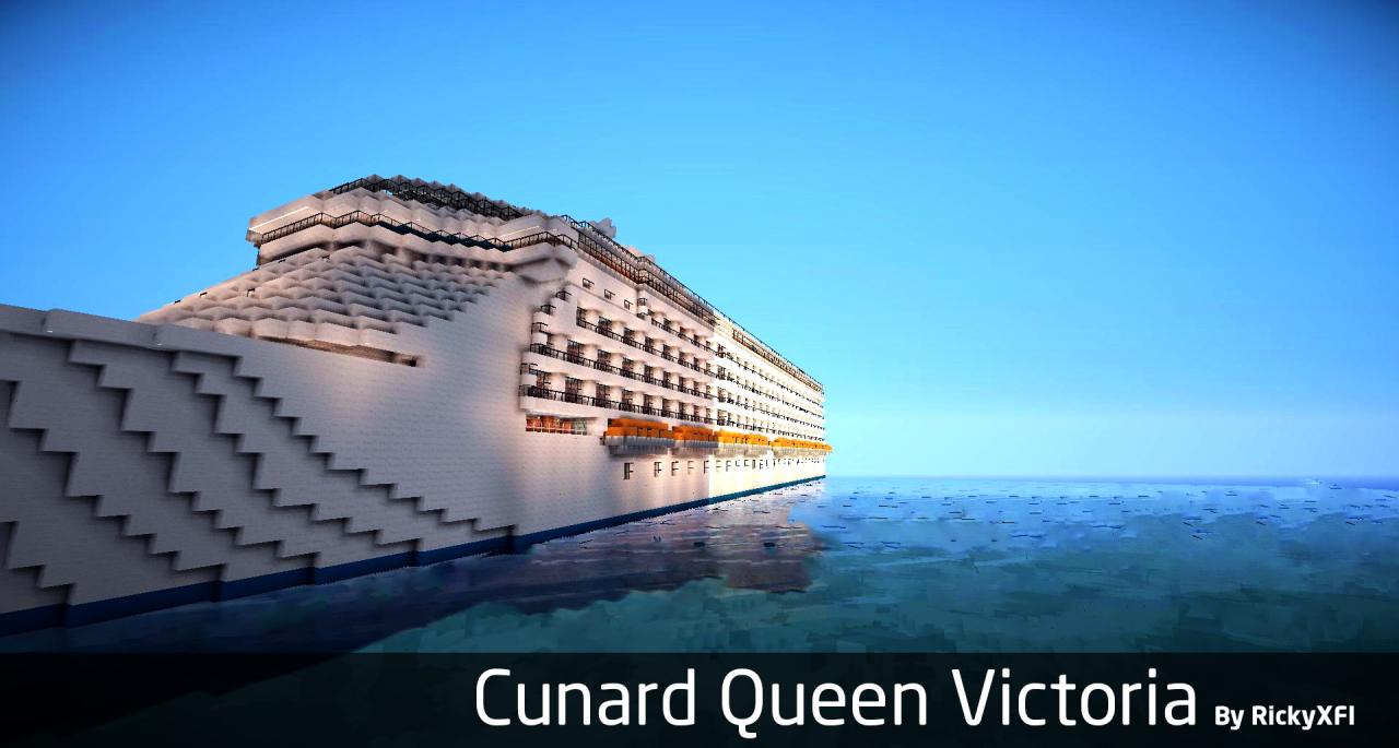 Queen Victoria Cruise Ship Minecraft Map