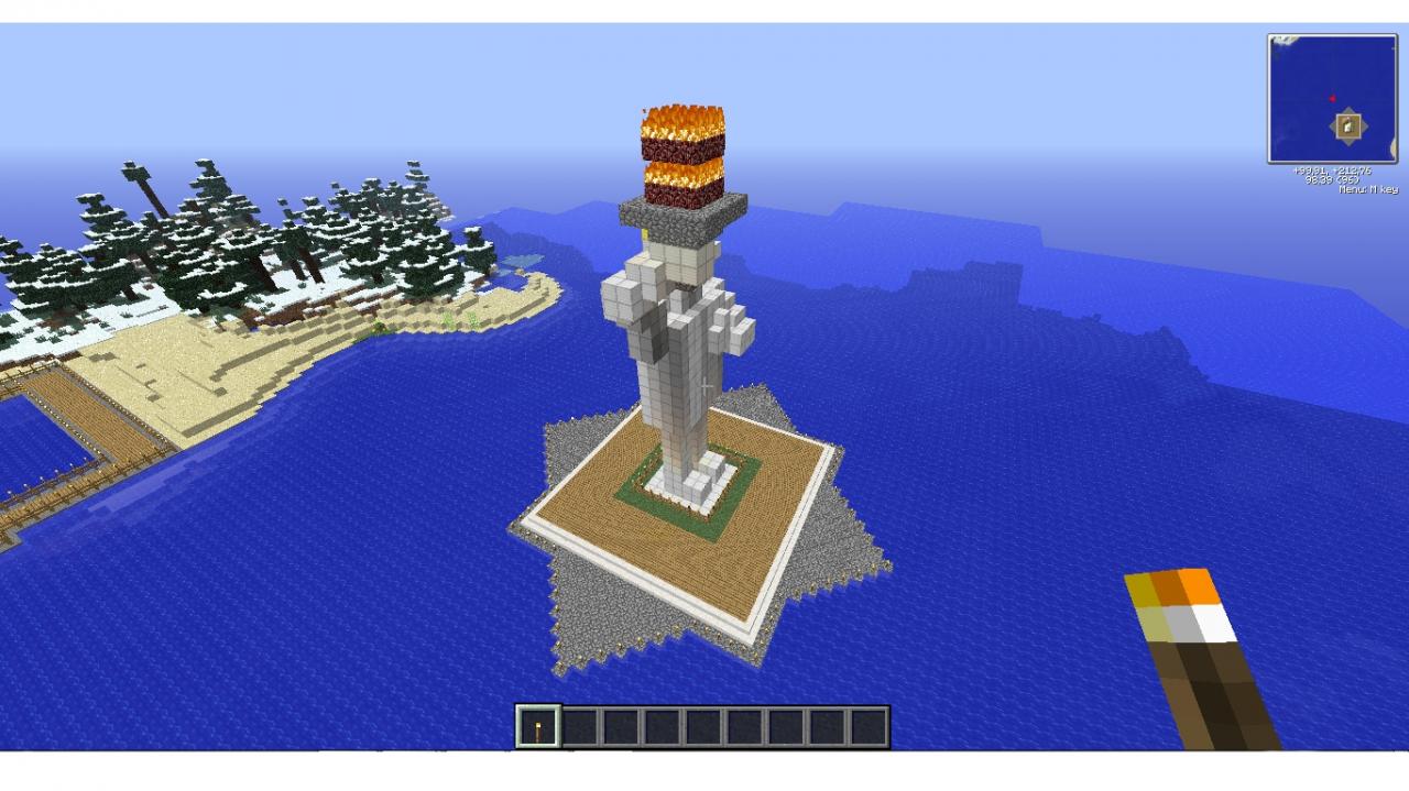 Creative/Survival World Minecraft Map