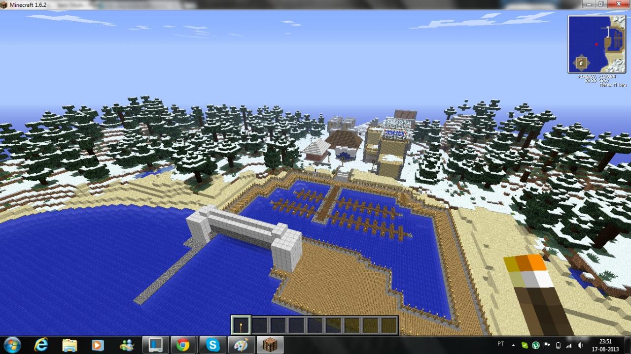 Creative/Survival World Minecraft Map