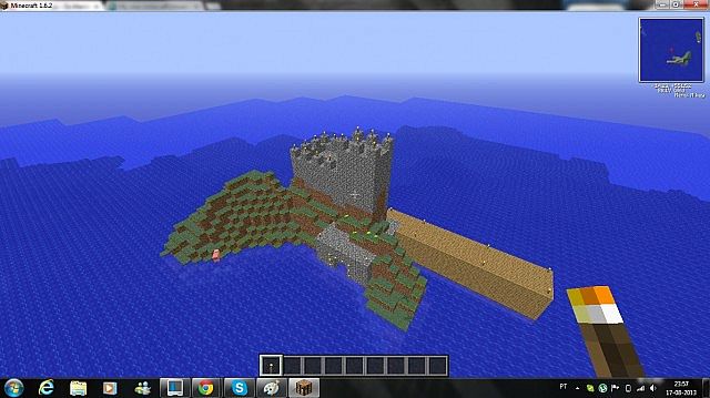 Creative/Survival World Minecraft Map