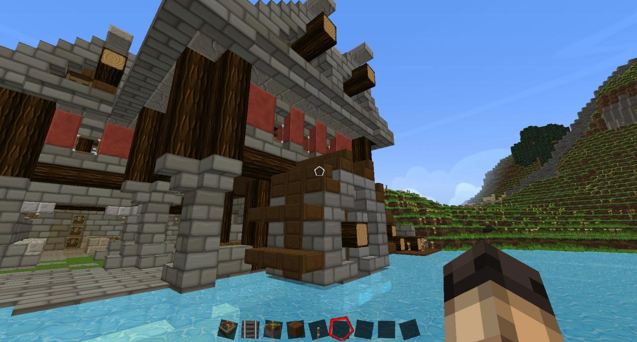 Rustic Town Builds Minecraft Map
