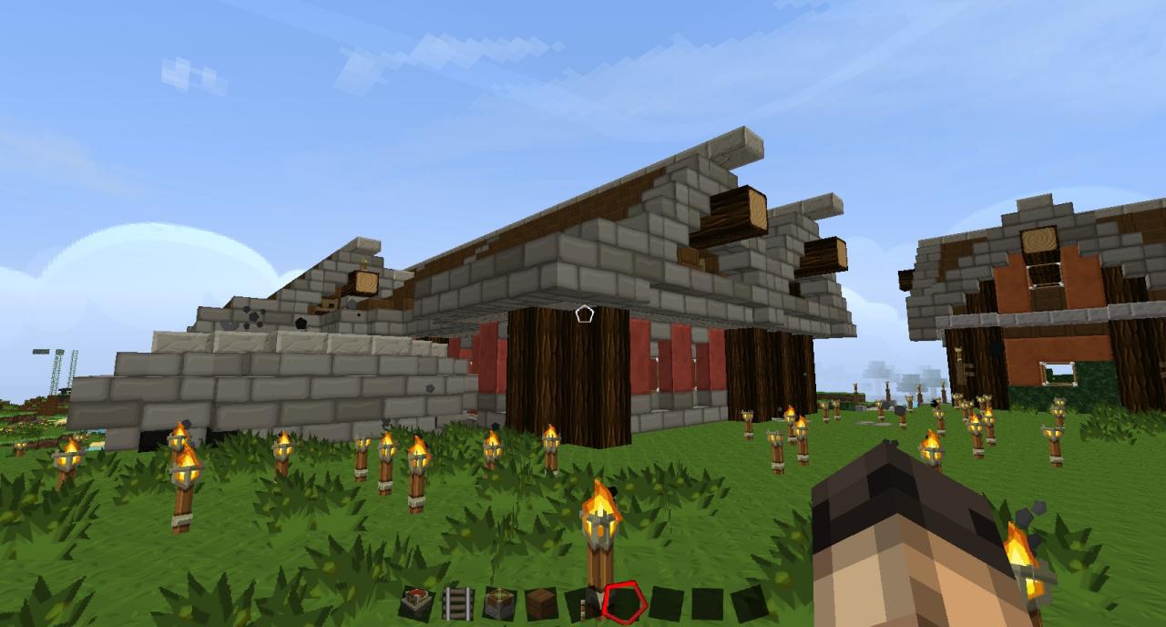 Rustic Town Builds Minecraft Map