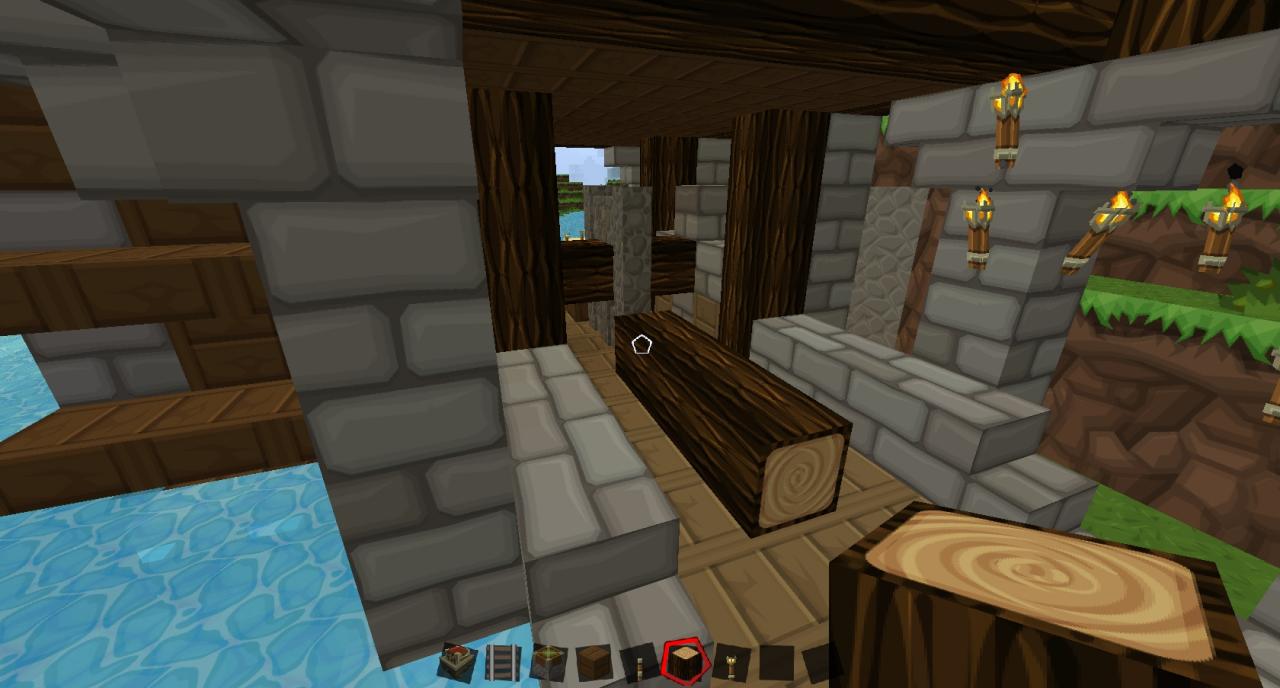 Rustic Town Builds Minecraft Map