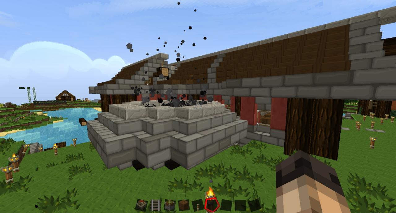 Rustic Town Builds Minecraft Map