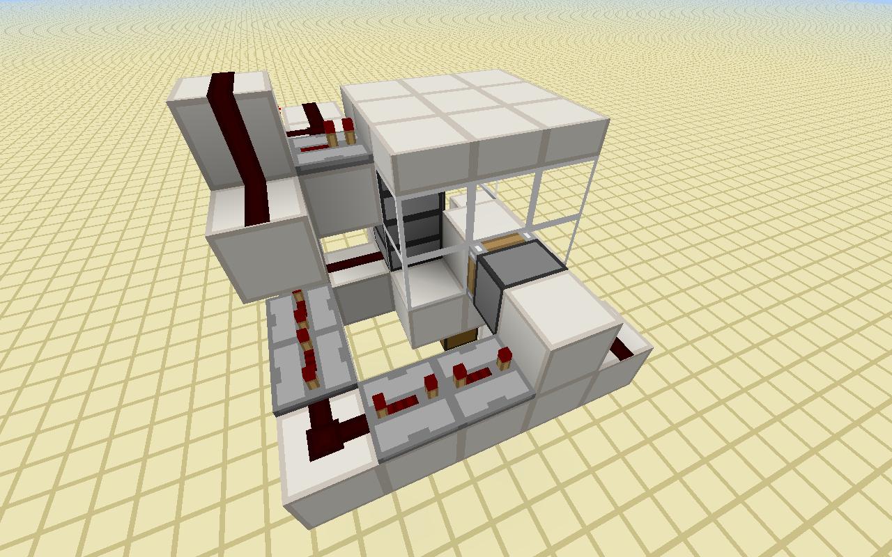 Improved (More Compact) Fried Chicken Machine Minecraft Map