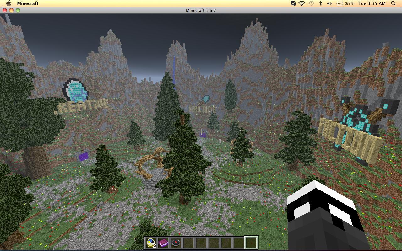 DC Nation Spawn Minecraft Map