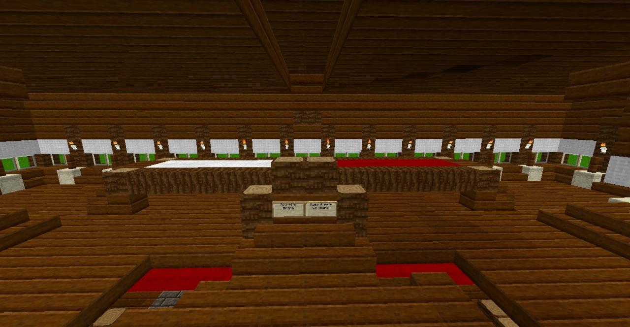 1600s Style Fighting Arena Minecraft Map