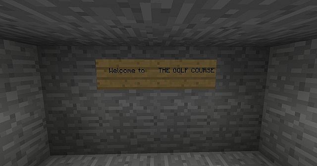 THE GOLF COURSE Minecraft Map