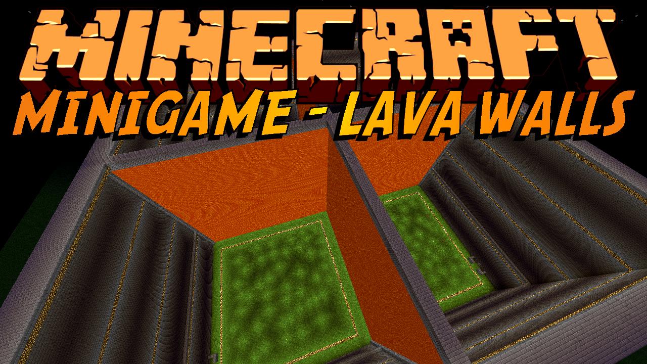 Minecraft Minigame - Lava Walls Minecraft Map