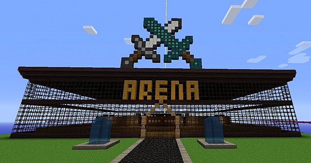 Mob Arena - My First!!! Minecraft Map