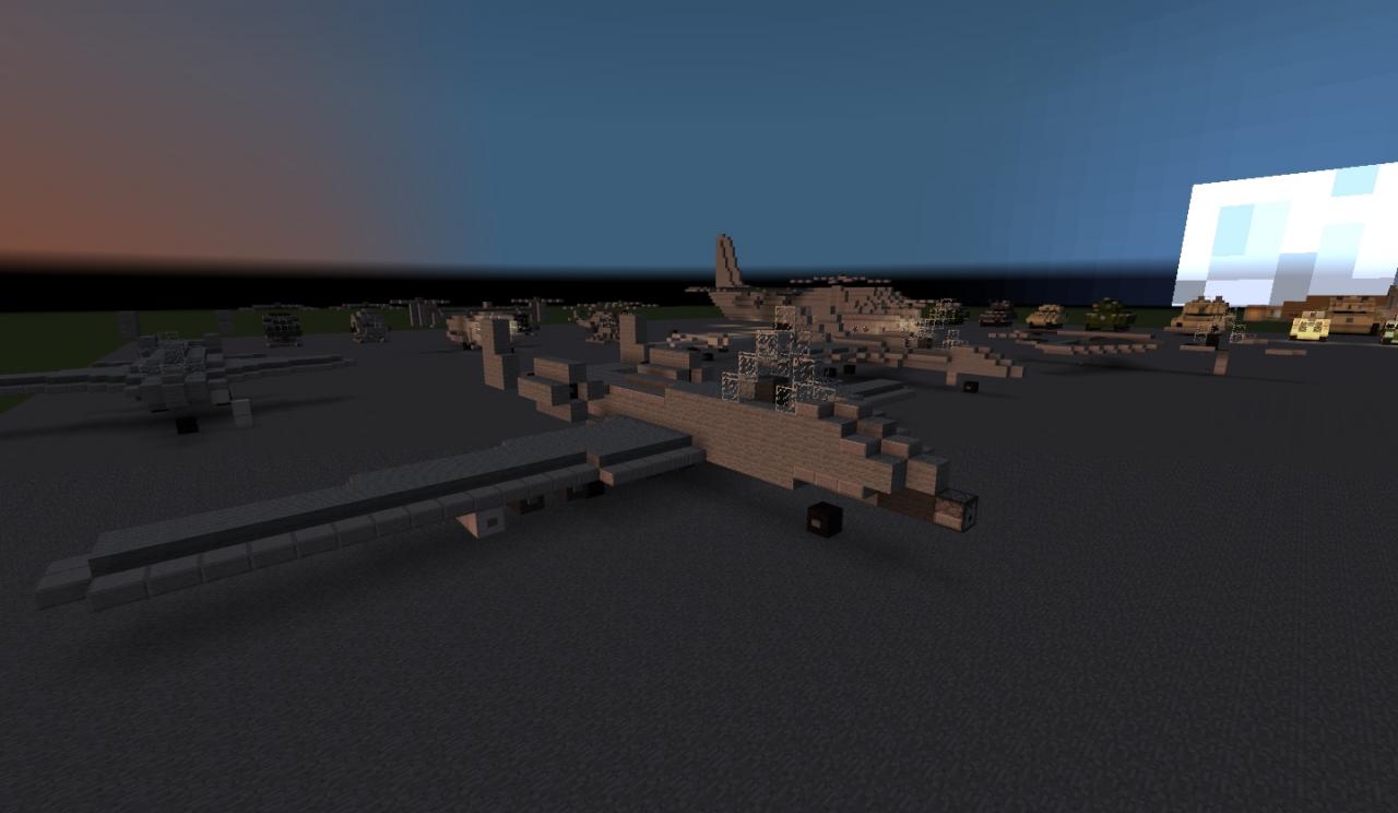 Killer_waffle72's A-10C Warthog. Minecraft Map
