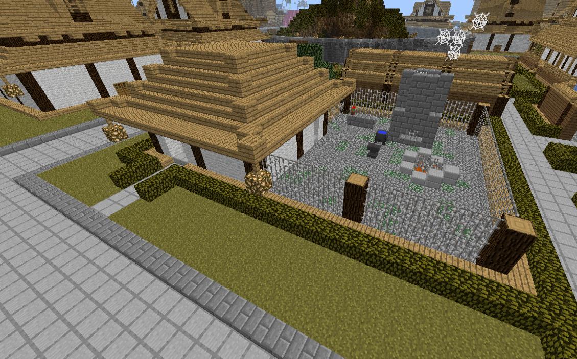 Chinese Village - PandaCraftez Spawn (commission) Minecraft Map