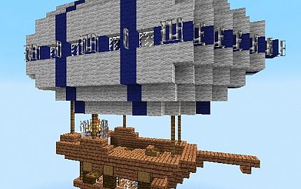 Small Airship Minecraft Map