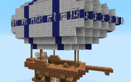 Small Airship Minecraft Project