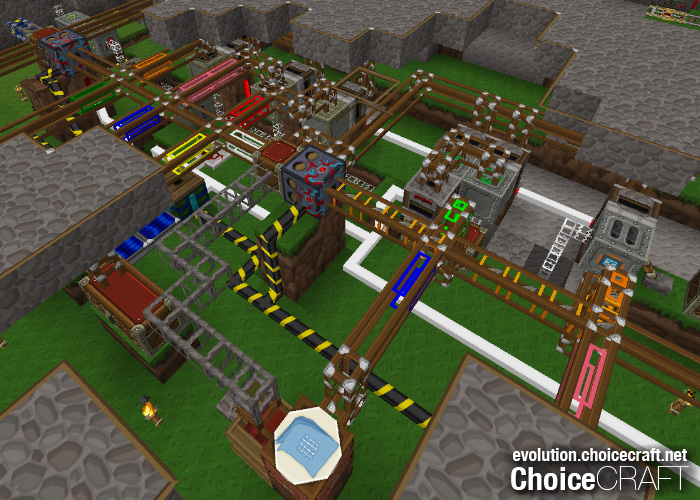 Evolution Custom ModPack (Choicecraft Network) Minecraft Server