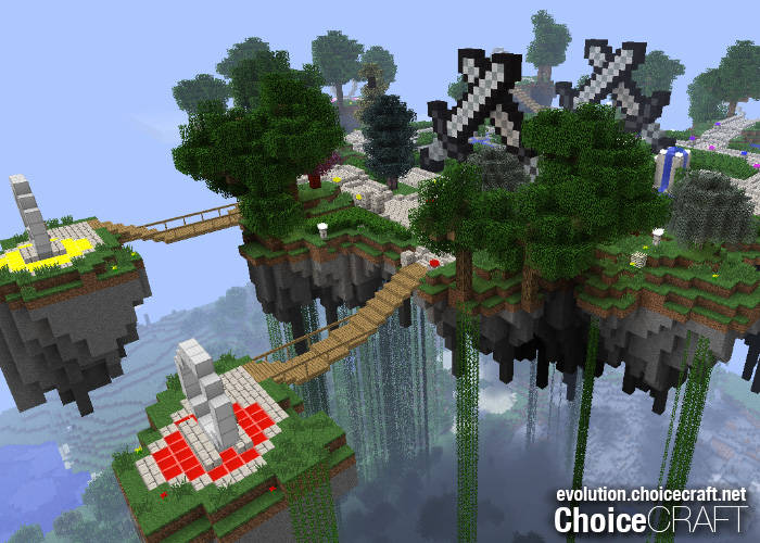 Evolution Custom ModPack (Choicecraft Network) Minecraft Server