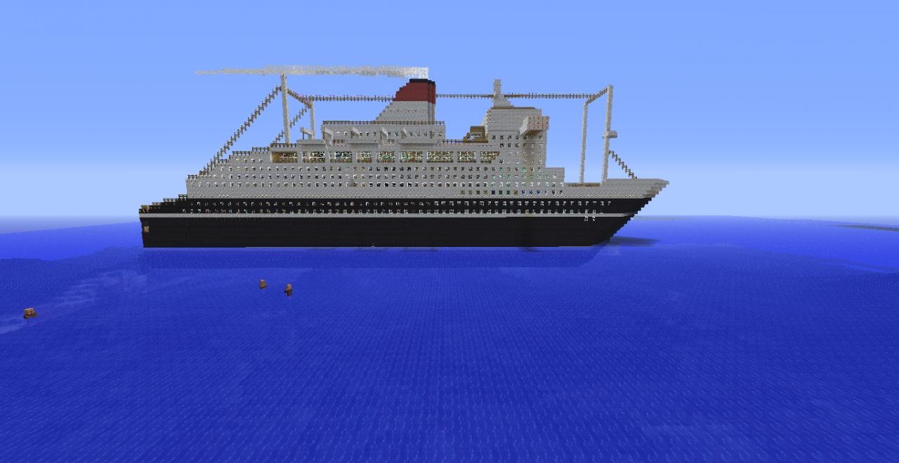 Ocean Liner Look At This Minecraft Map