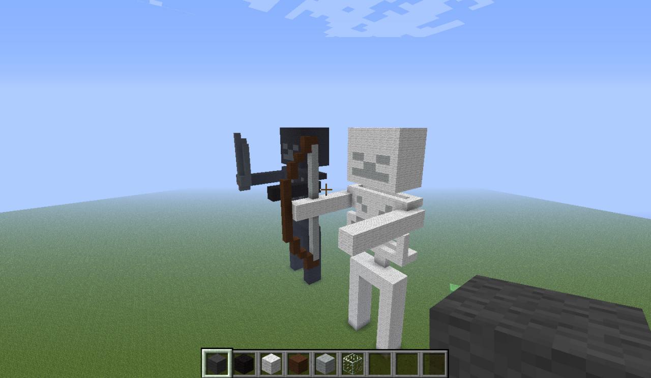 Skeleton & Wither Skeleton Minecraft Map