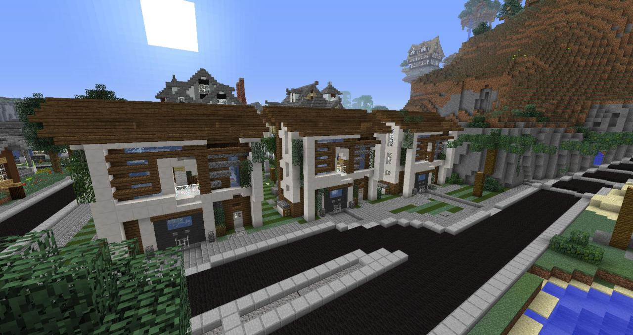 Modern House - Maple leaf Minecraft Map