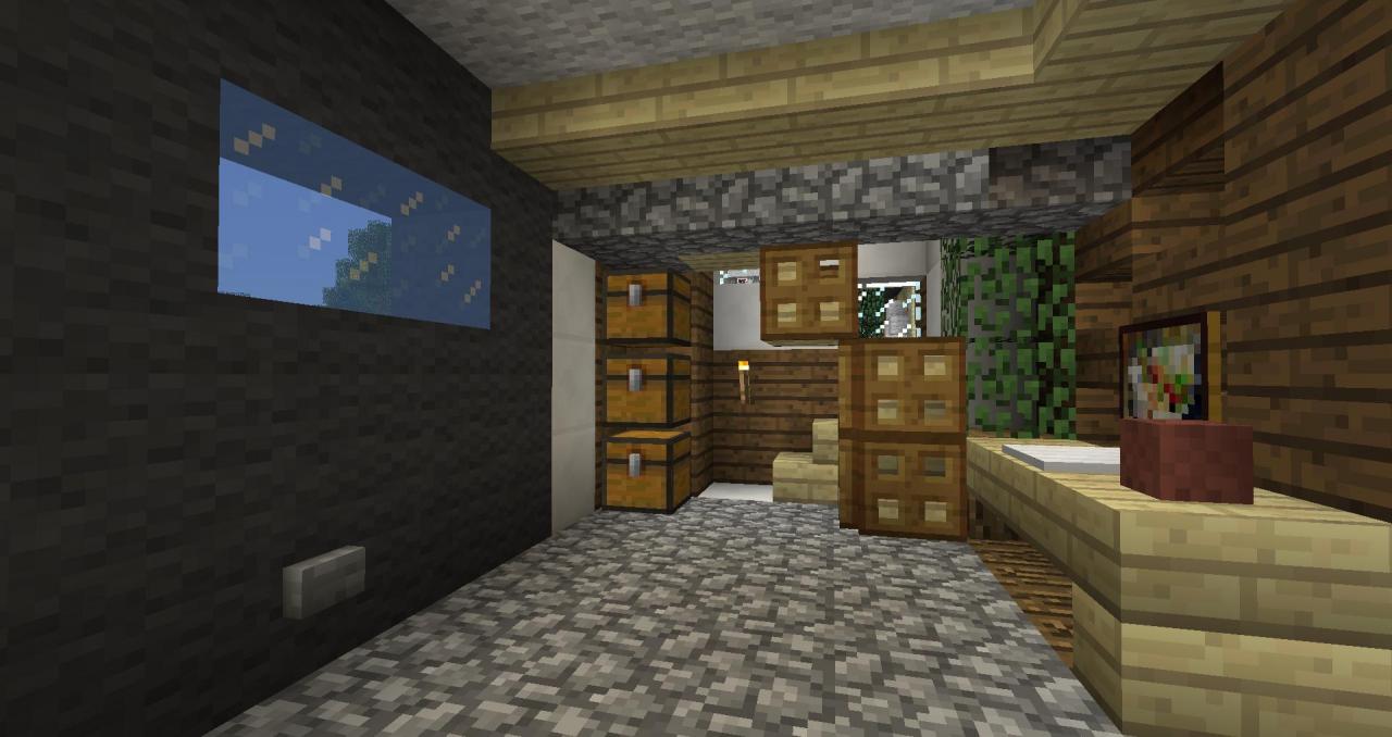 Modern House - Maple leaf Minecraft Map