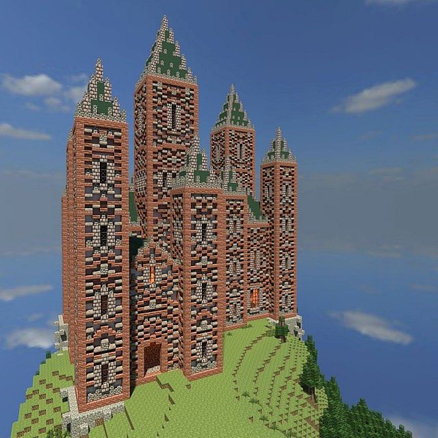 Santra: Mountain Castle[50 Subscriber Special!!] Minecraft Map