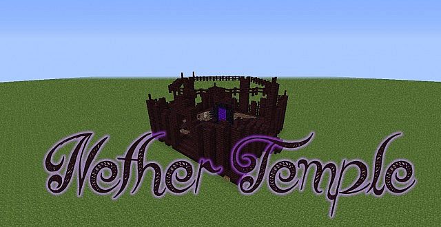 Nether Temple Minecraft Map