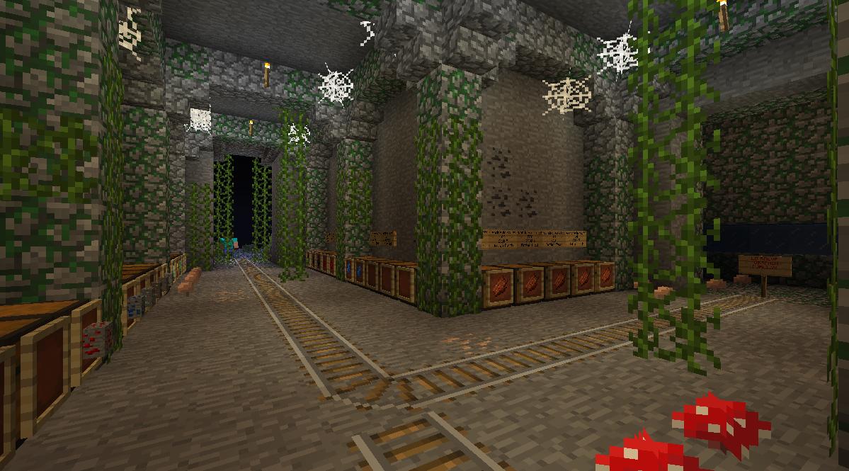 Jungle shop Minecraft Map