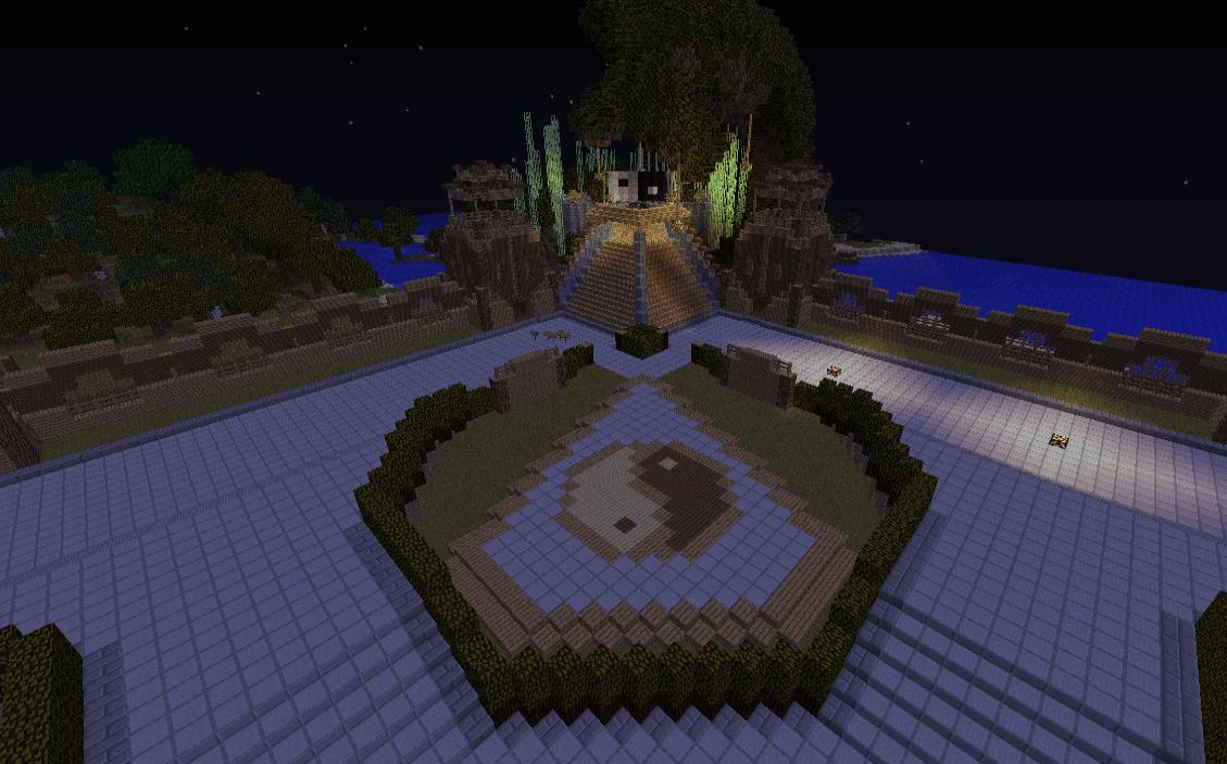 Chinese Village - PandaCraftez Spawn (commission) Minecraft Map