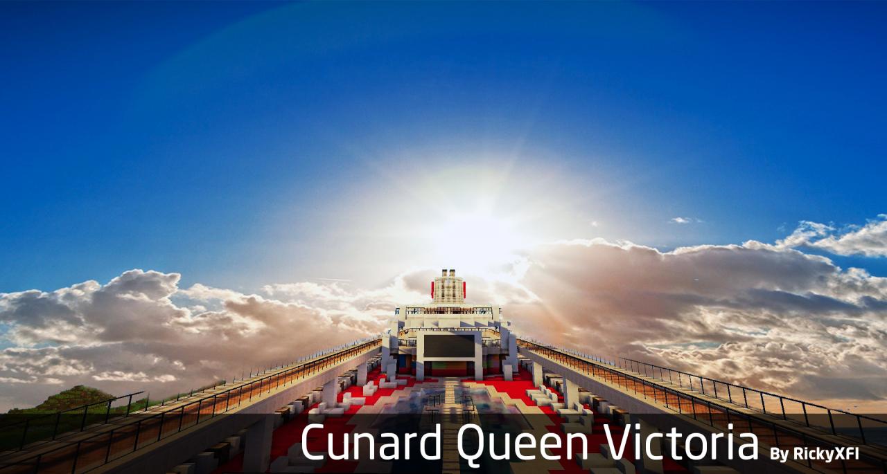 Queen Victoria Cruise Ship Minecraft Map