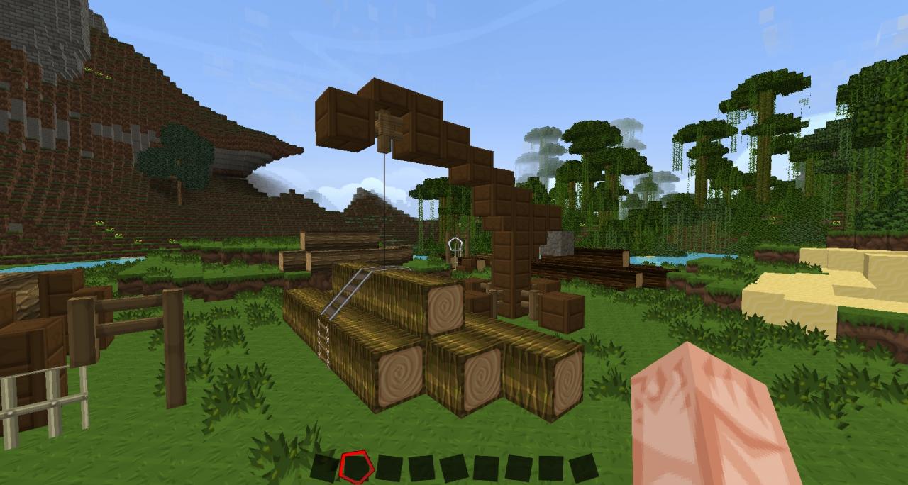 Rustic Town Builds Minecraft Map