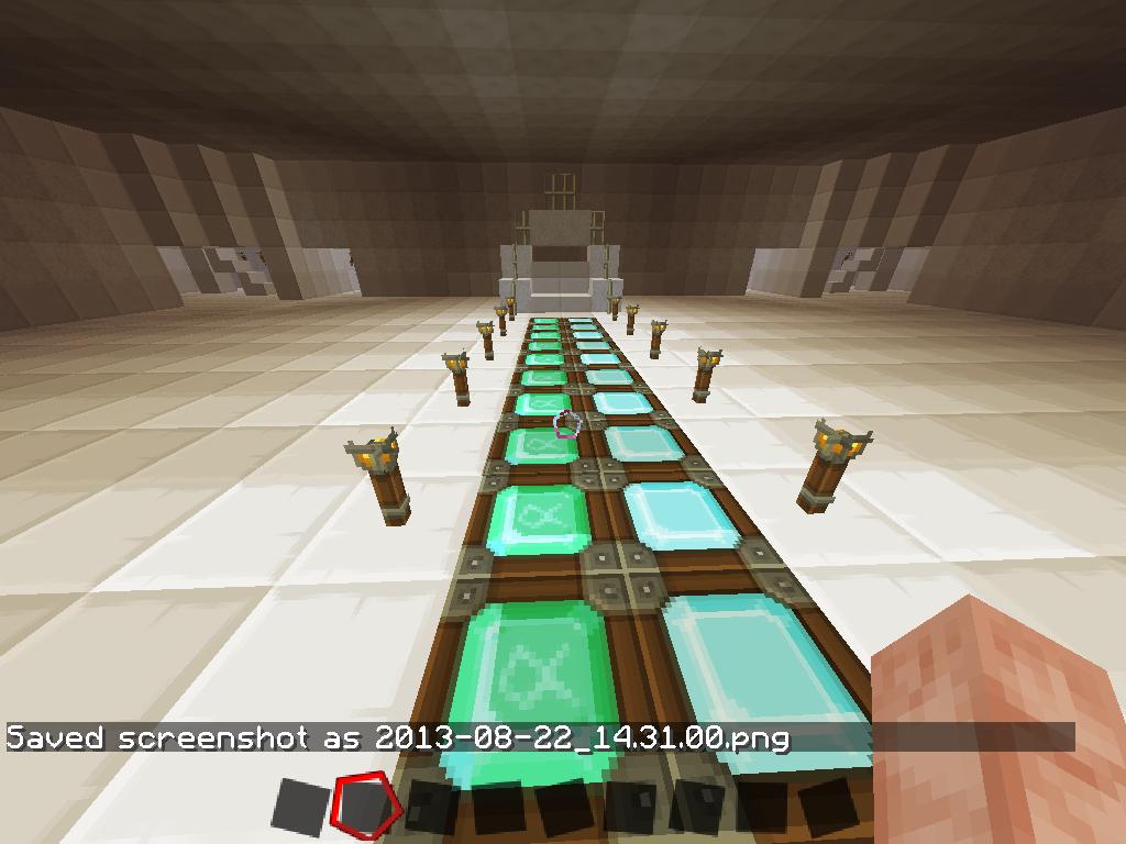 Quartz castle Minecraft Map