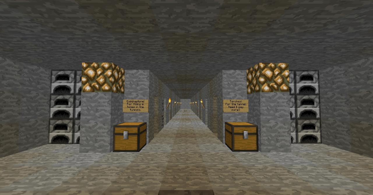 Survival Base Minecraft Map