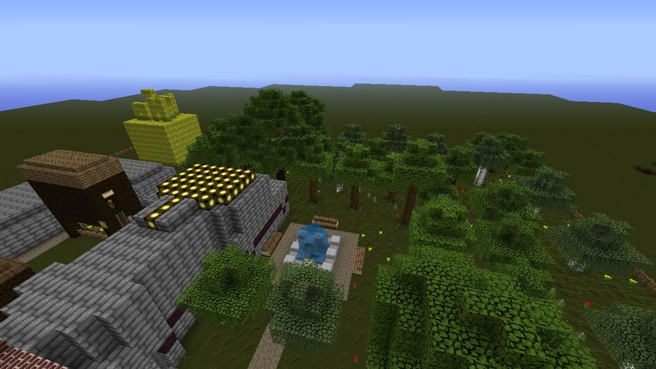 Crazy Town PVP Minecraft Map