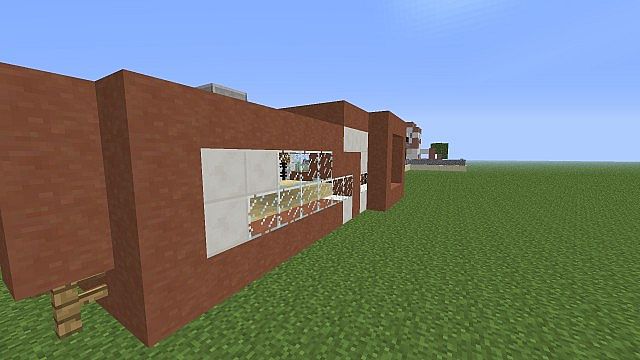One Story House (Unfurnished) -Modern House Series- Minecraft Map