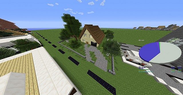 Sand House Minecraft Map