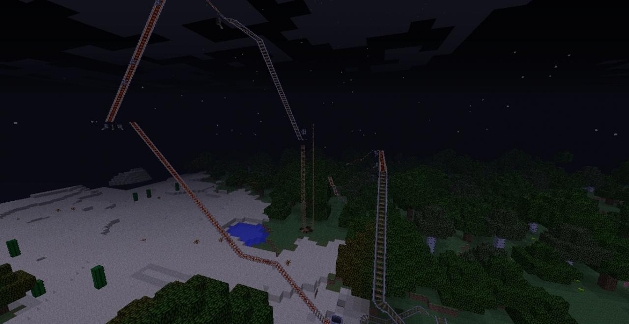 InvisiCoaster Minecraft Map