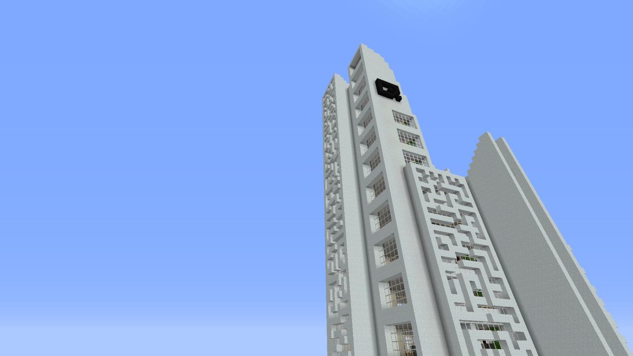 Modern skyscraper #1 Minecraft Map