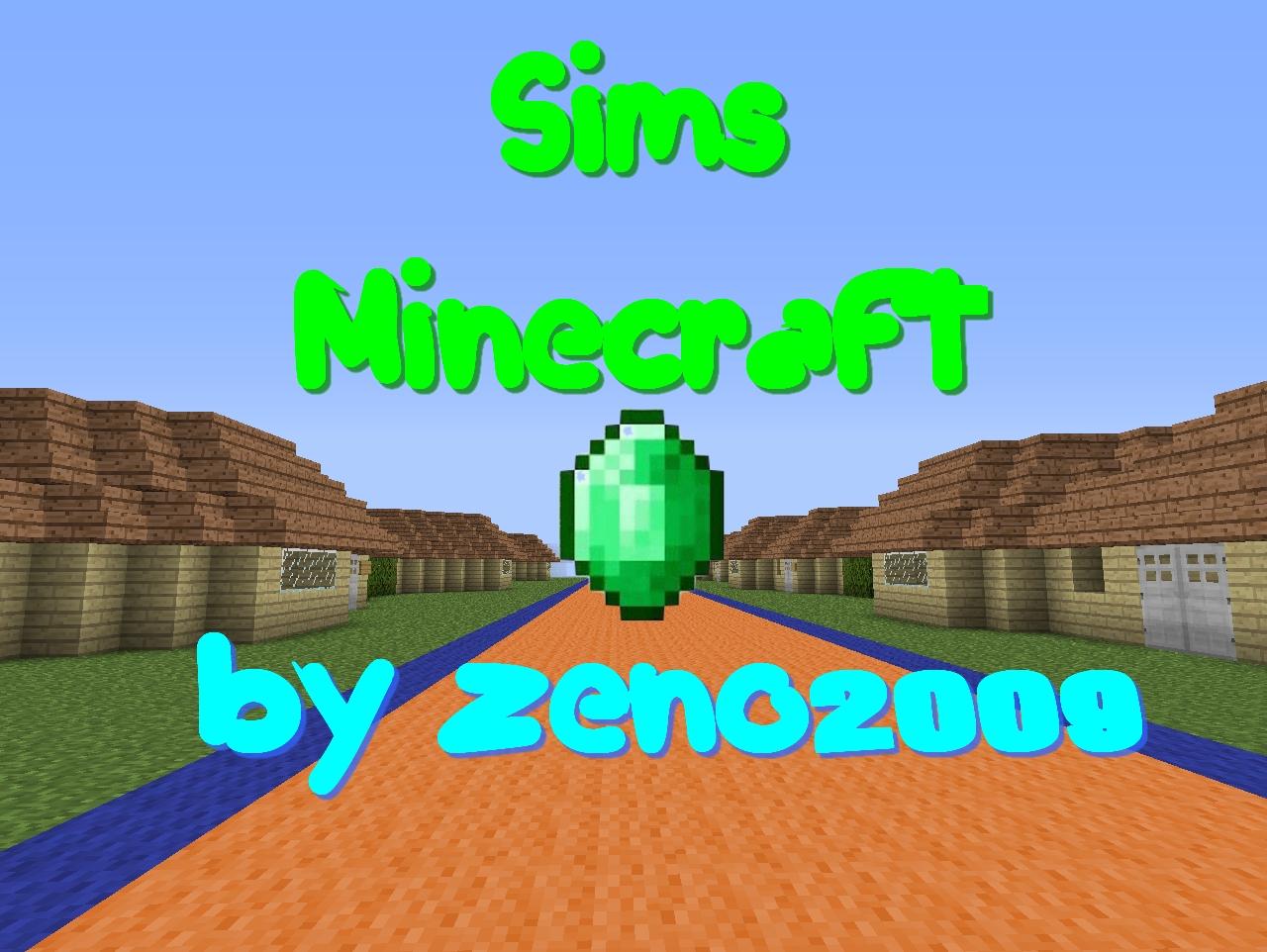 Sims in Minecraft by zeno2009 Minecraft Map