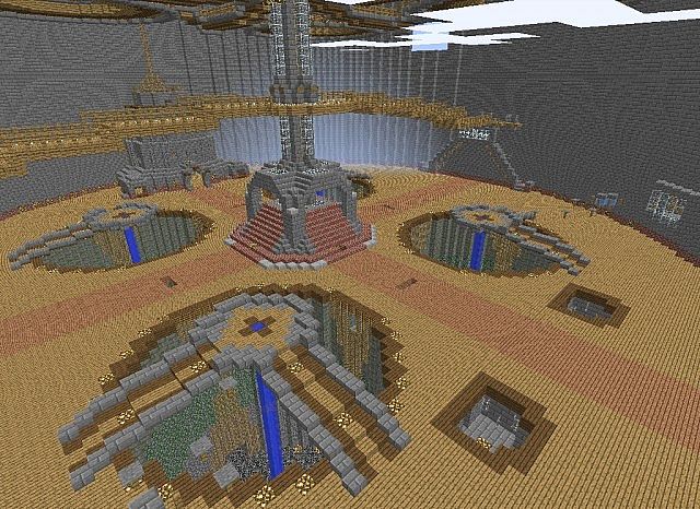 Kit PvP Arena Minecraft Map