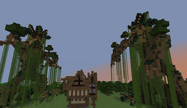 Tree Men Creatures Minecraft Map