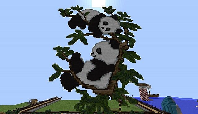 Cuddly Pandas Minecraft Map