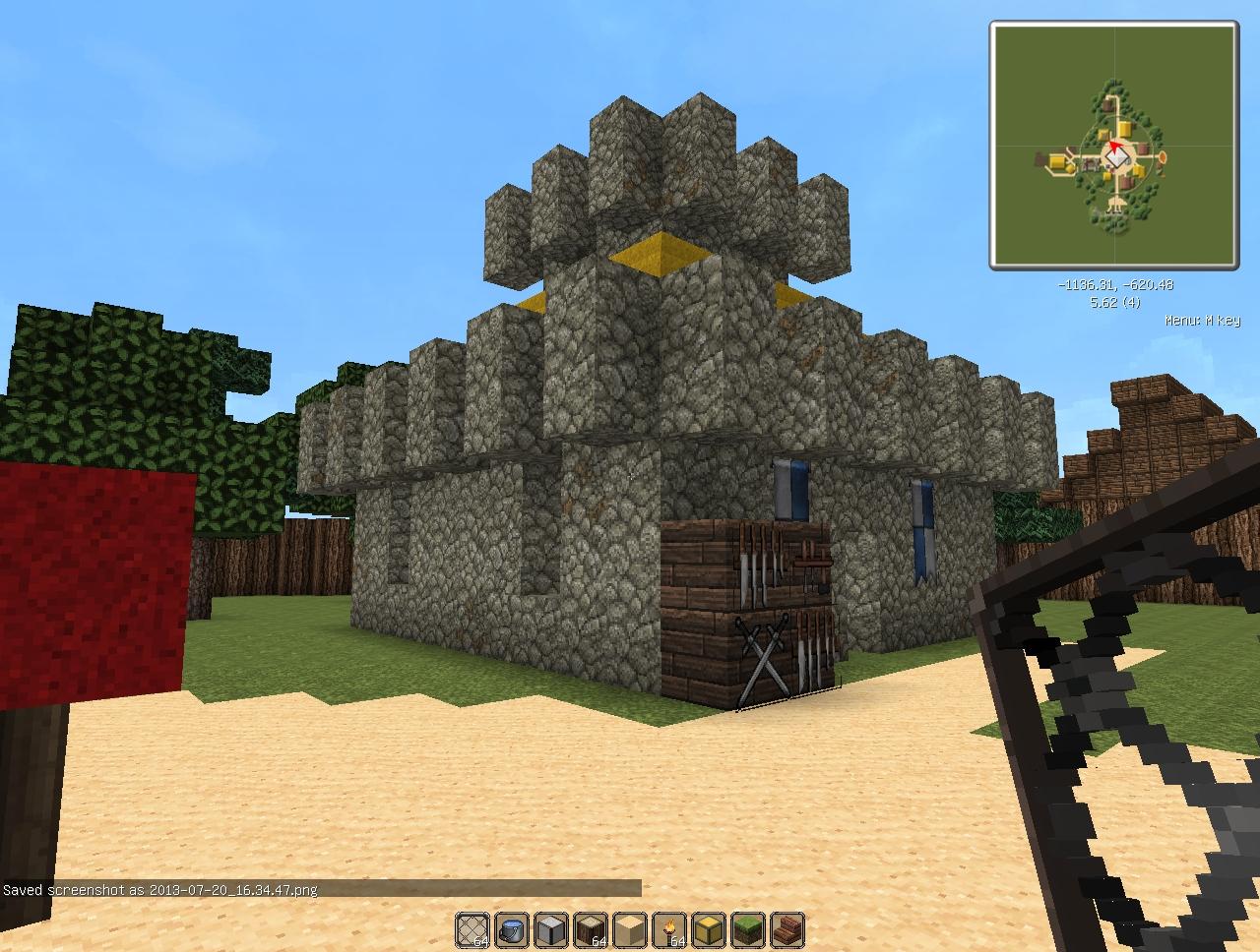 Tribal wars Minecraft Map