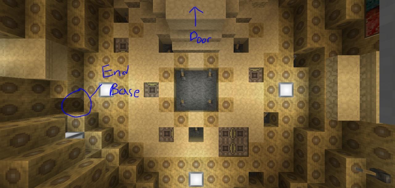 End Base (Part of the Tardis Map) Minecraft Map