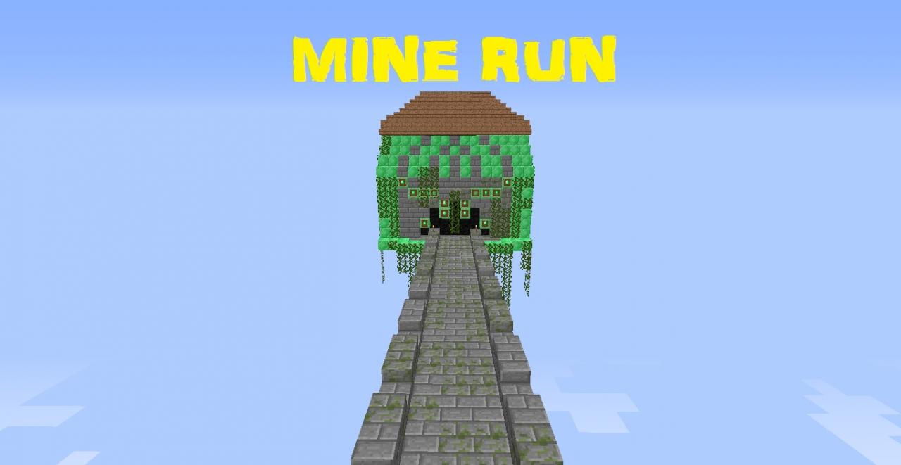 MINE RUN! (Minecraft Temple Run) Minecraft Map