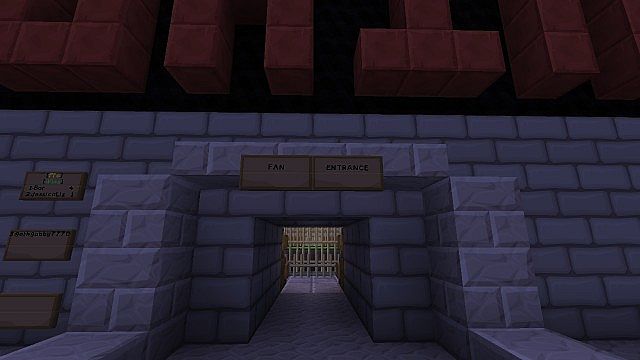 Boxing Ring, MMA Steel Cage Fight Minecraft Map