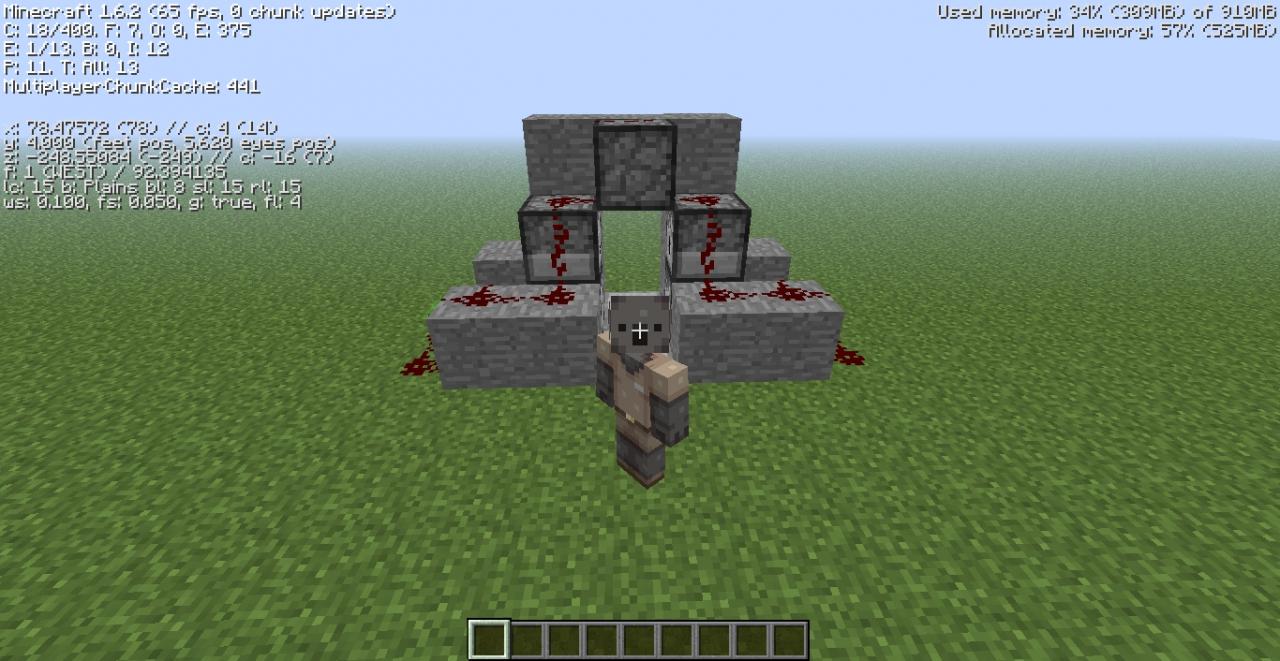 auto armor Minecraft Map